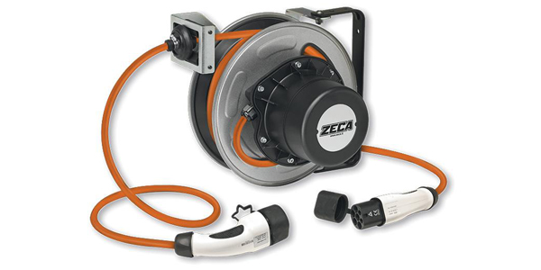 EV charging extension reels with type 1 or type 2 fittings - Industrial ...